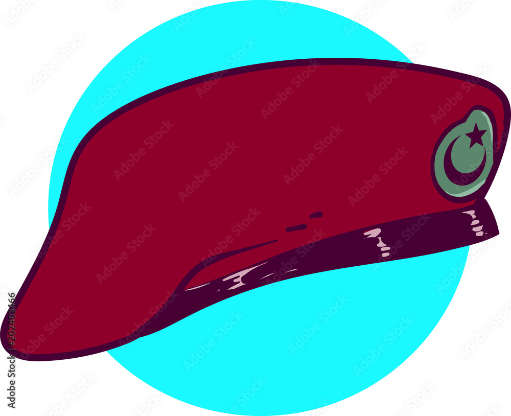 maroon beret turkish special forces soldier hat military uniform ...