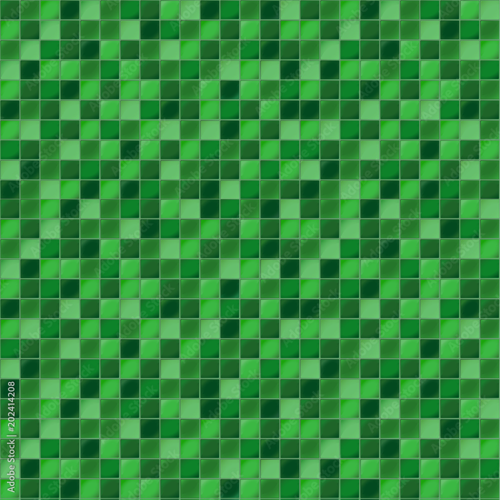 Mosaic tiles for bathroom and spa. Seamless background. Repeating ...