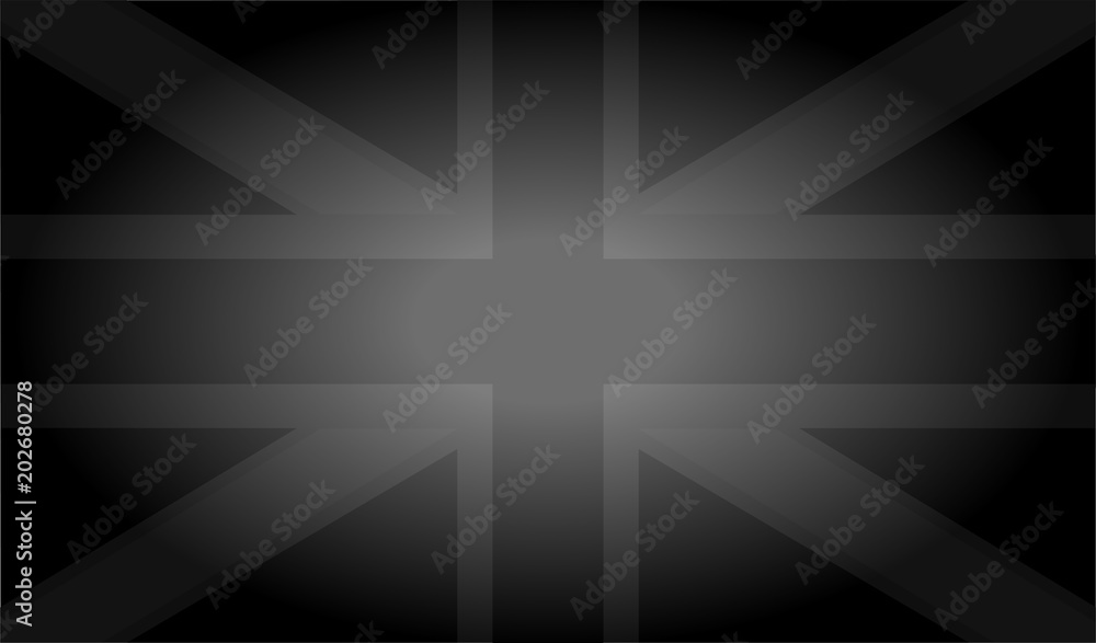 British flag faded vector illustration Stock Vector | Adobe Stock