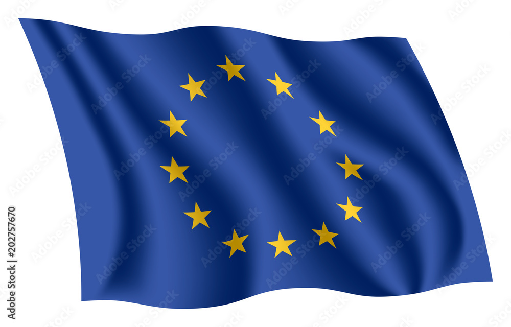 Eu Flag Clipart Image