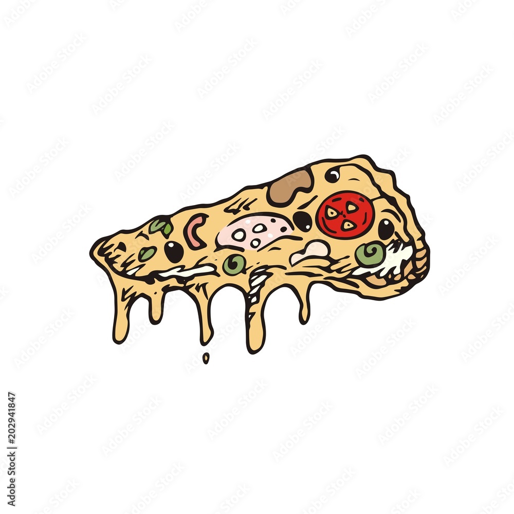 Pizza Cheese Clipart