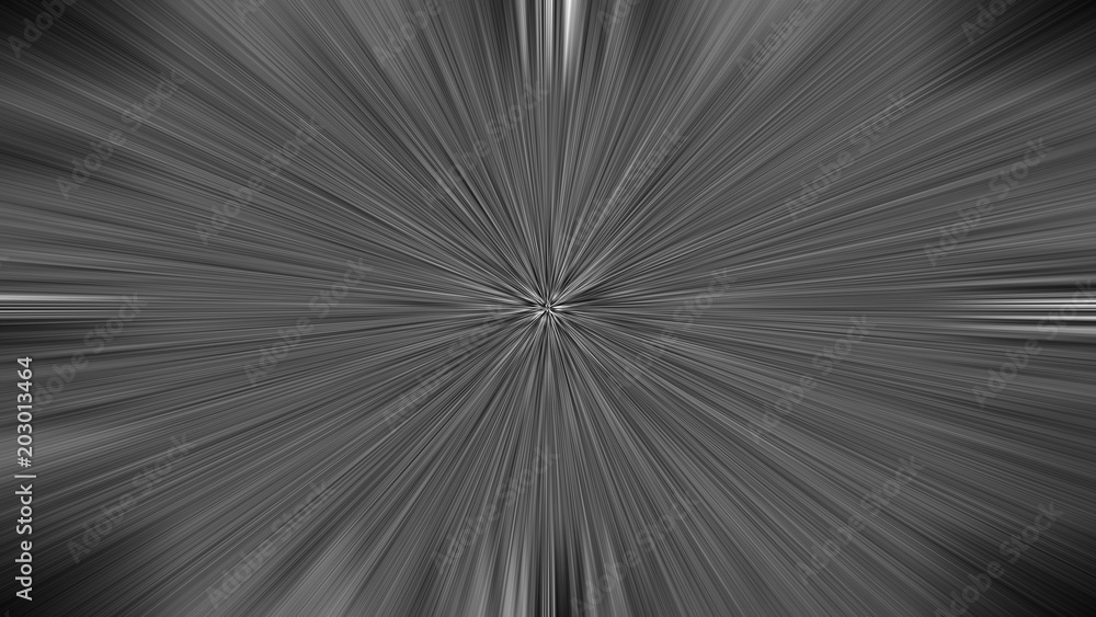 Gray white abstract zoom motion background stargate in deep space Stock ...
