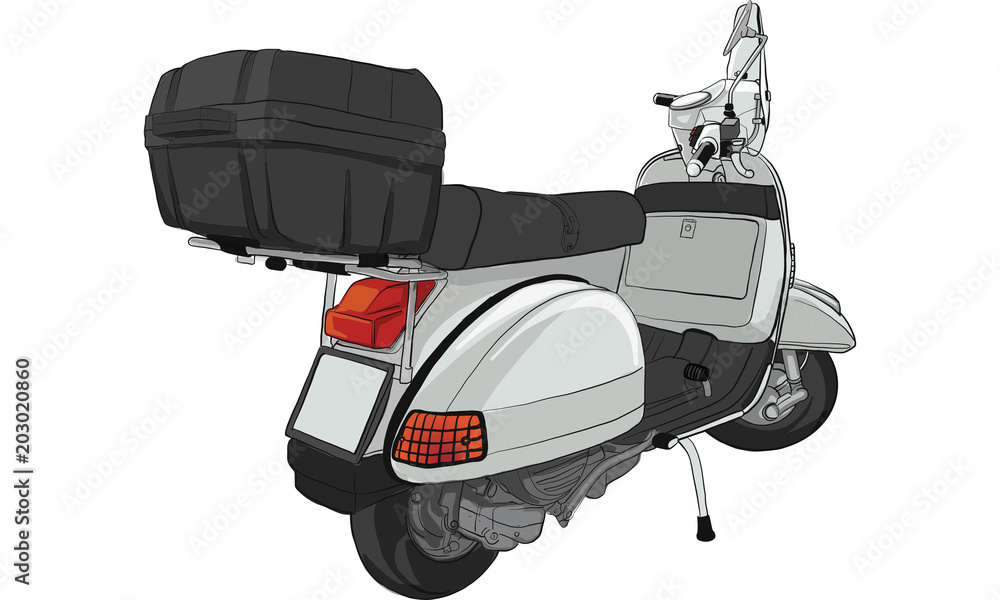 Vespa Px Vector
