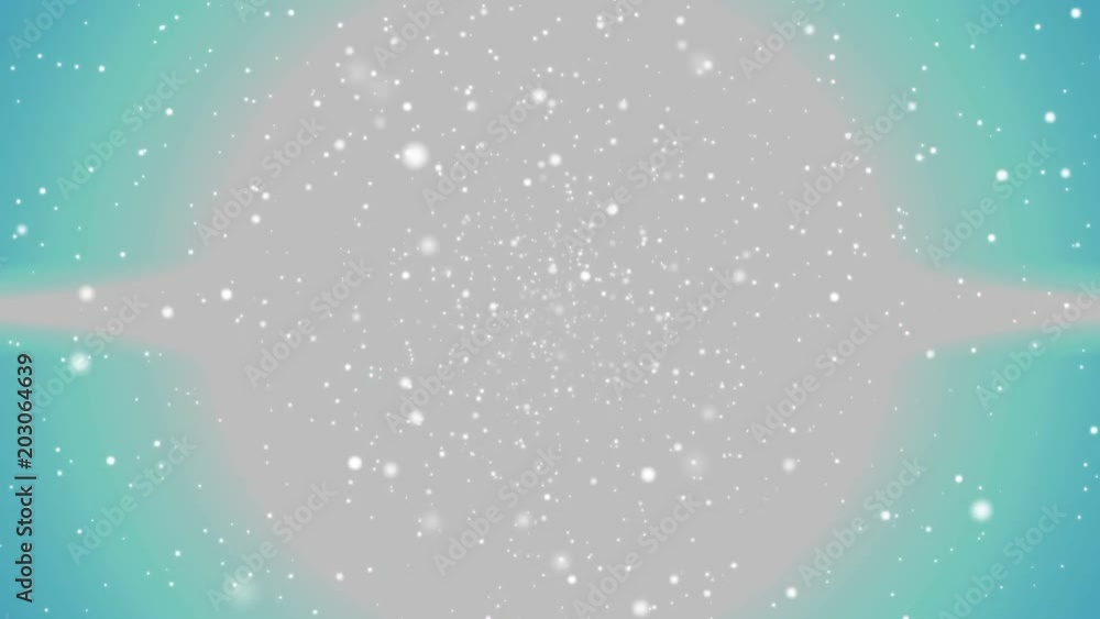 4K Blue Big Bang Creation. Dust particle explosion, Light ray effect ...