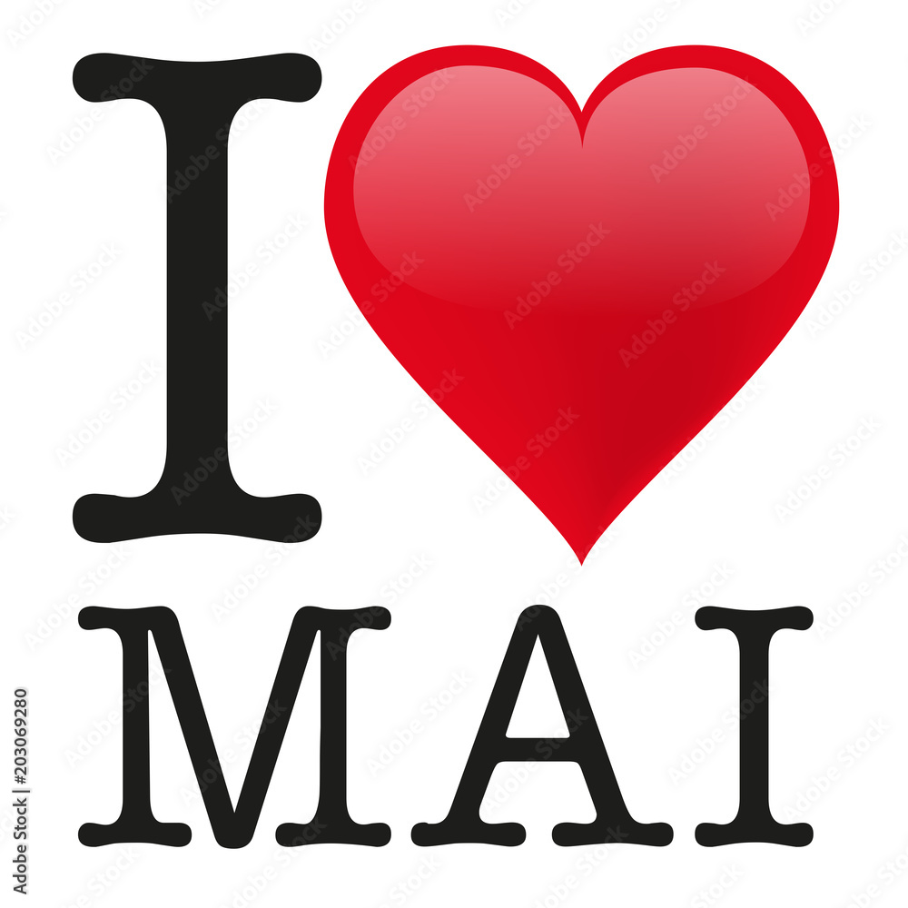 mai - mois de mai - I love - jour férié - jours fériés - fête du ...