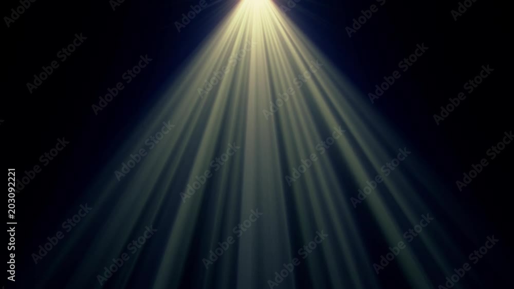 heaven light rays from above soft optical lens flares shiny animation ...