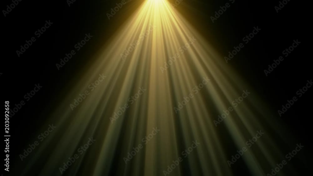 golden heaven light rays from above soft optical lens flares shiny ...