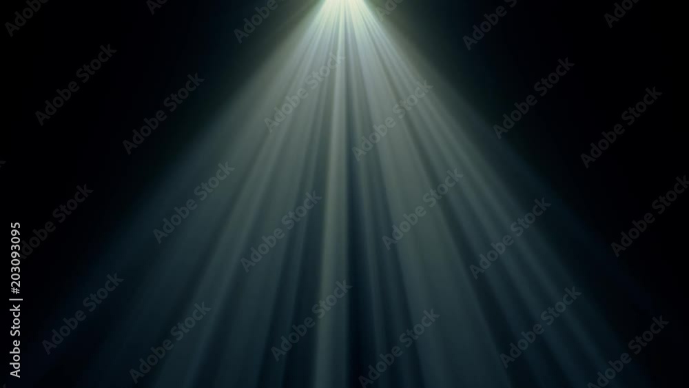 moving white heaven light rays from above soft optical lens flares ...