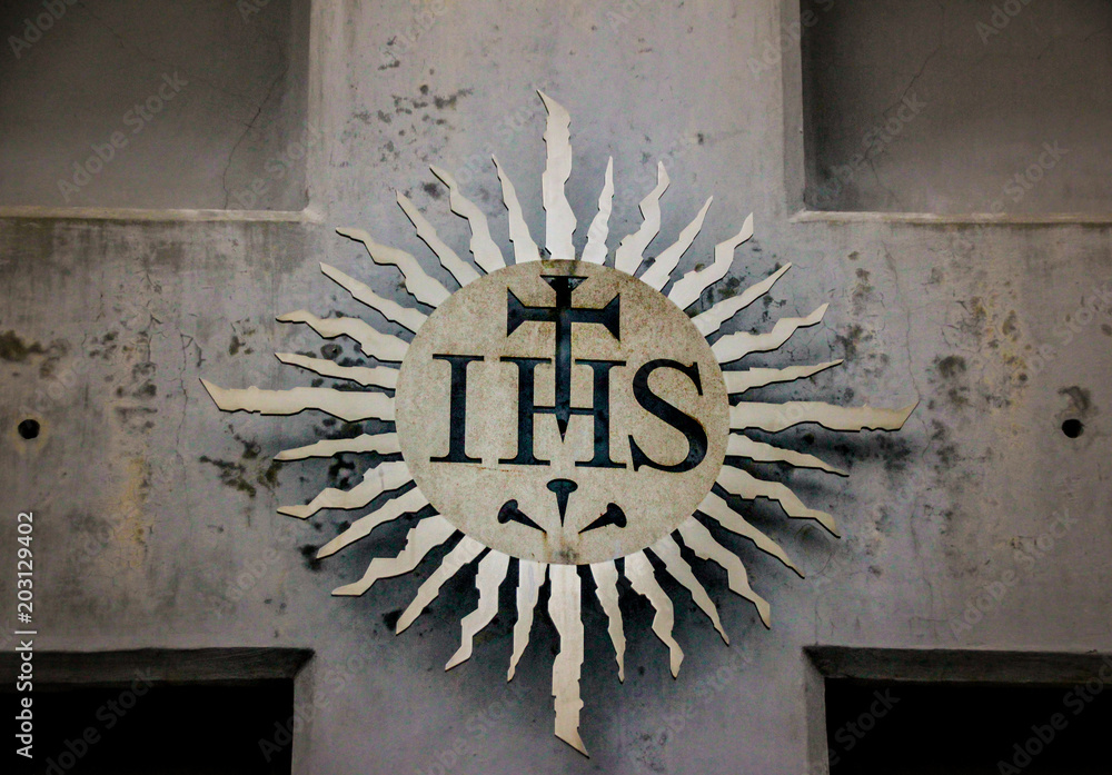 Poster Jesuit christian religious symbol – Wall Art | UkPosters