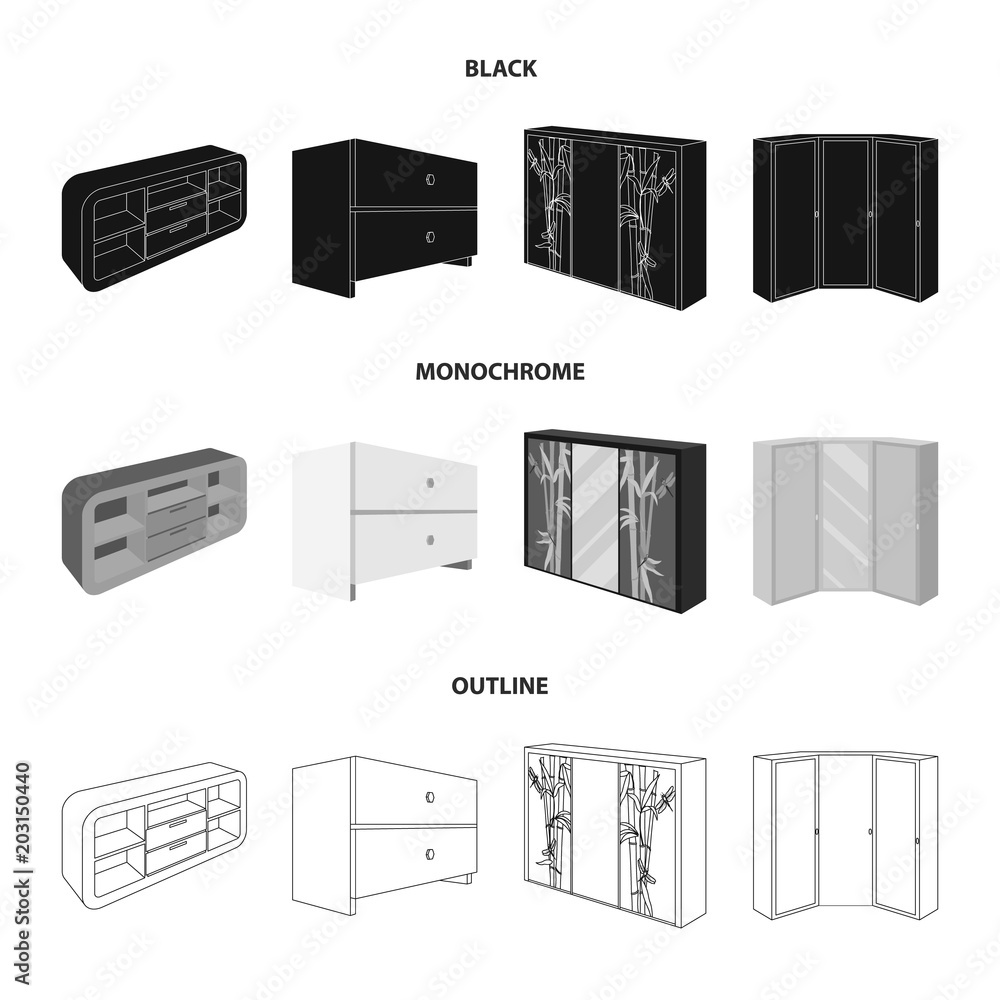 Chest of drawers, wardrobe with mirror, corner cabinet, white chest ...
