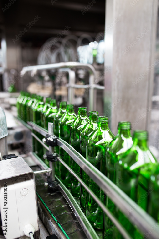Bottling plant - Water bottling line for processing and bottling pure ...