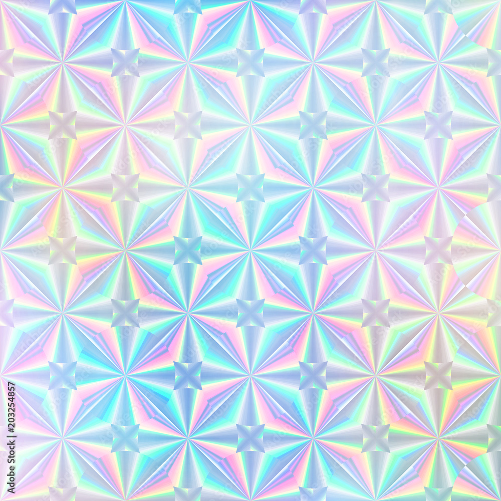 Holographic paper. Hologram sticker texture. Multicolor background ...