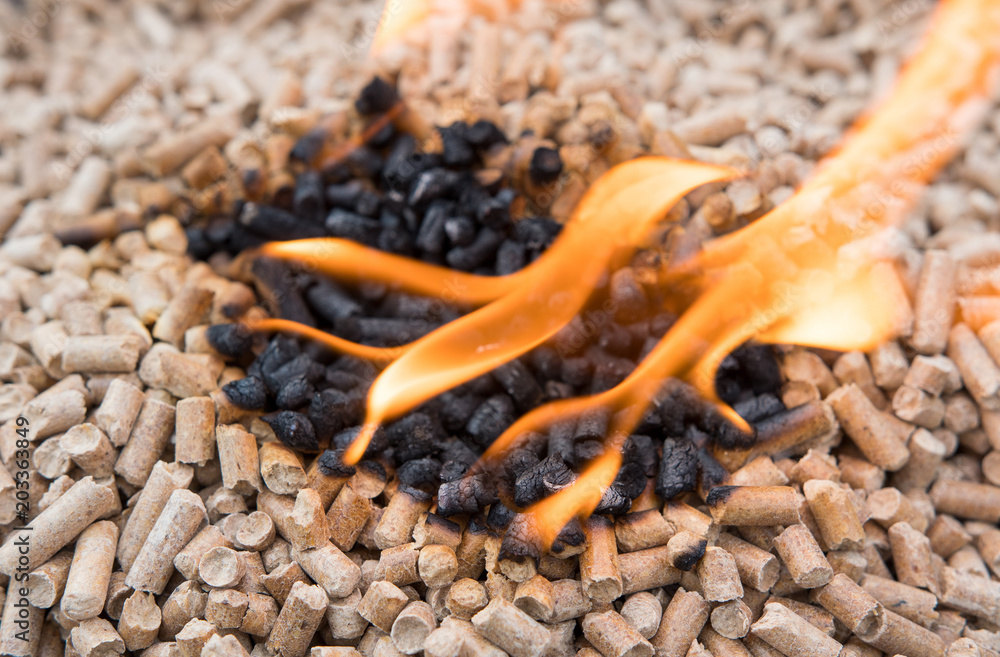 Holzpellets Stock-Foto | Adobe Stock