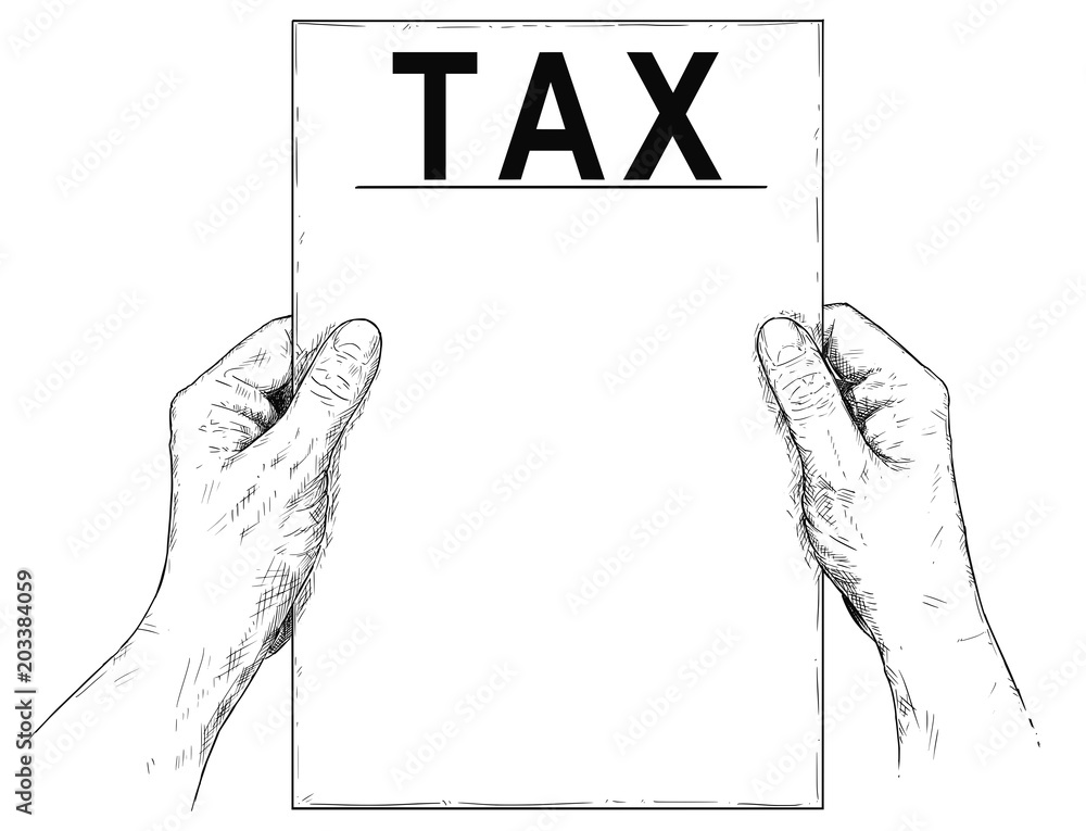 Blank Tax Form Clipart
