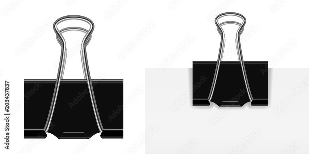 Triangle Paper Clip Vector