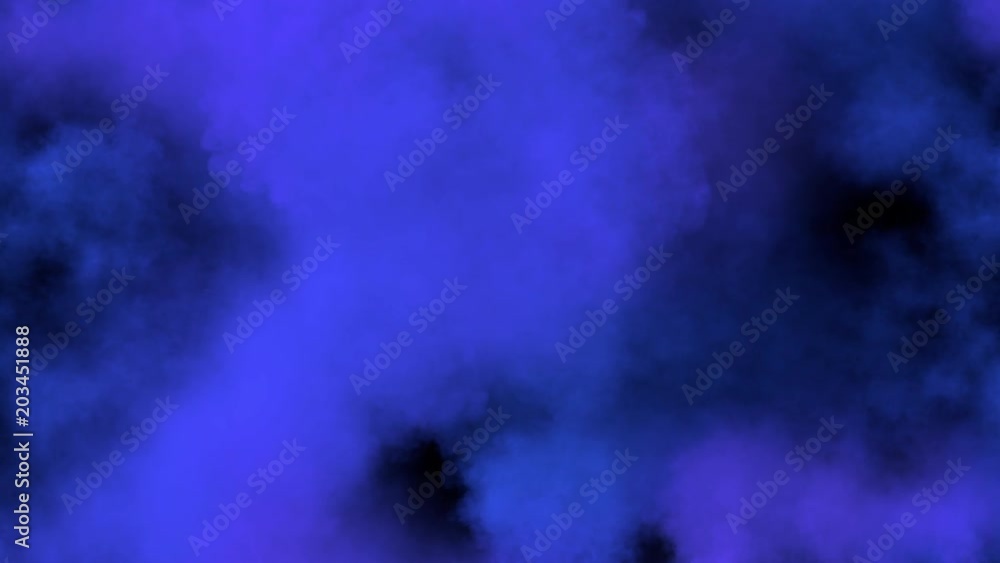 Spreading colored smoke, wiping frame horizontally. Medium distance ...