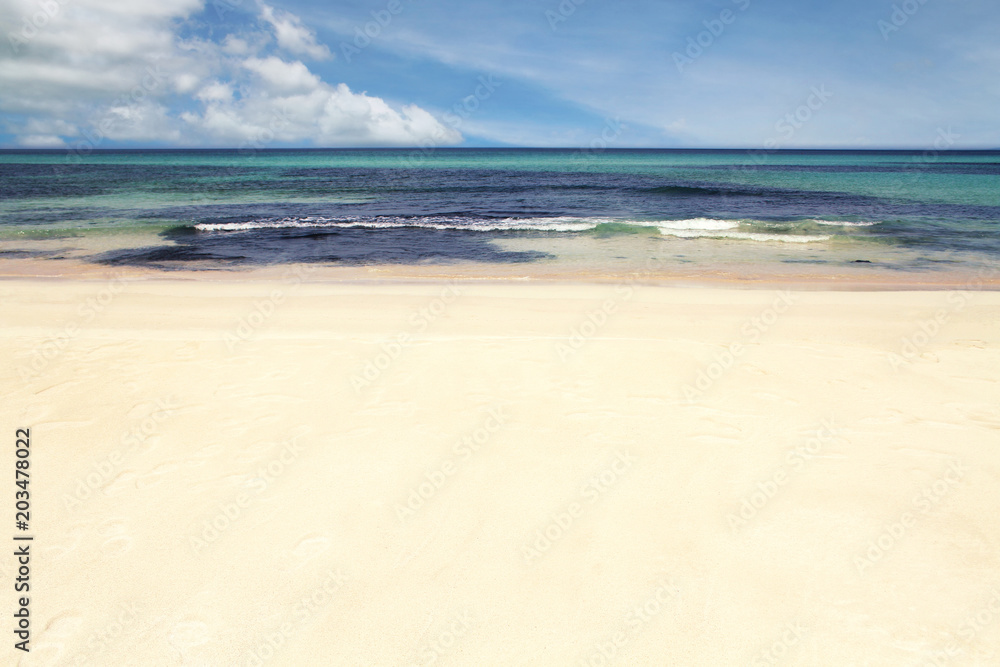 Summer light green background of the Jeju island, Korea. Jeju island is ...