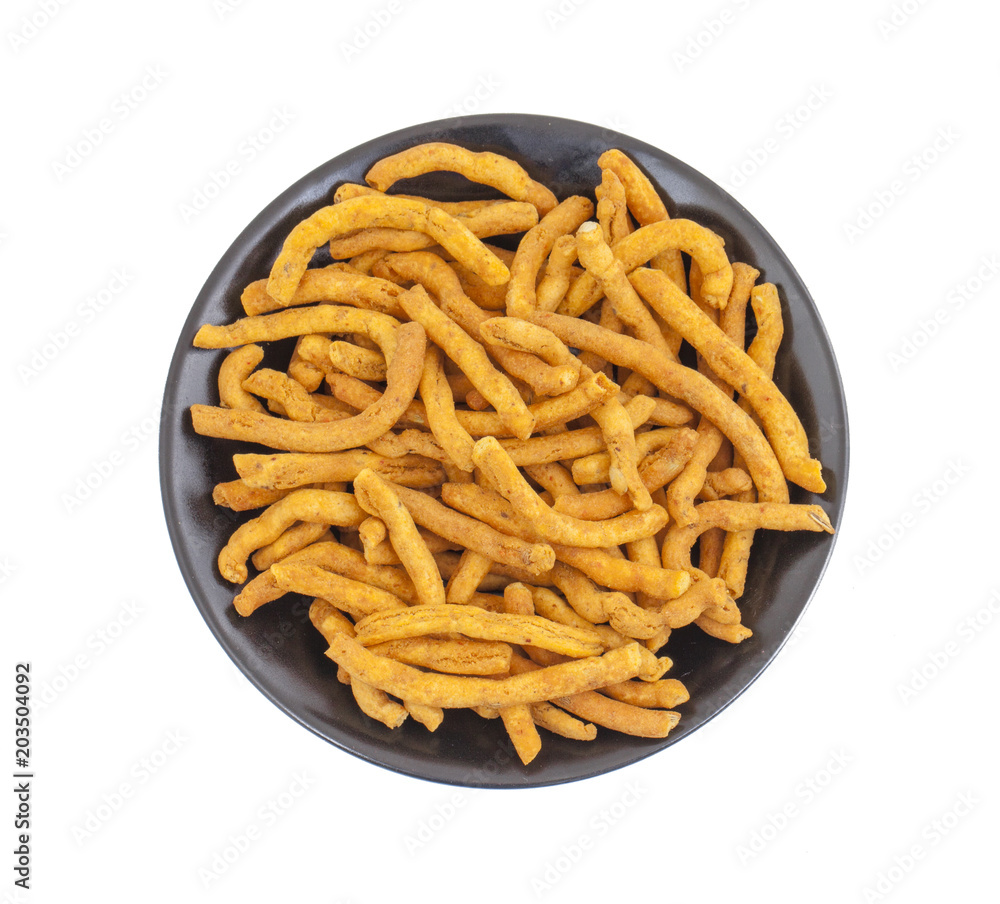 Sev is a popular Indian snack food consisting of small pieces of ...