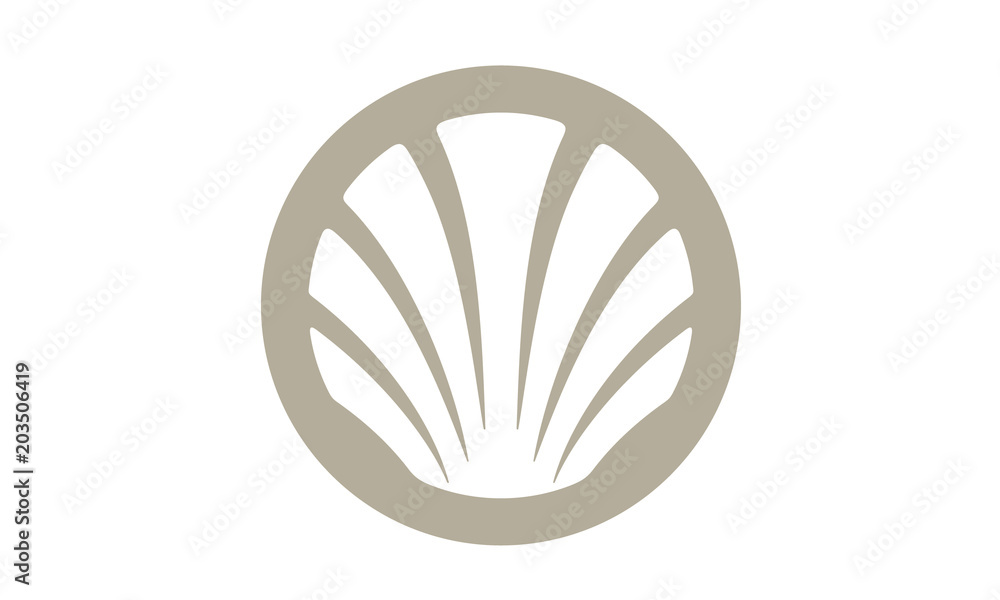 Beauty Seashell Oyster Scallop Shell Bivalve Cockle Mussel Clam Simple ...