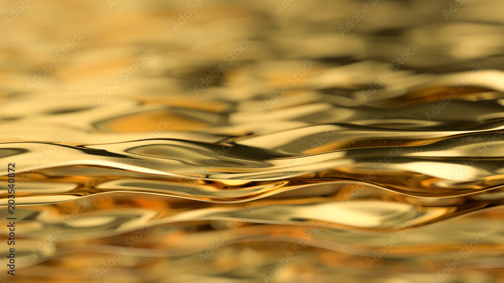 Golden wave background. Gold background. Gold texture. Stock ...