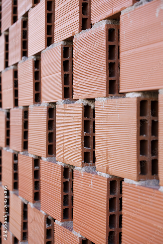 Brick wall. Brickwork. Brick background. Texture of bricks. Stock Photo ...