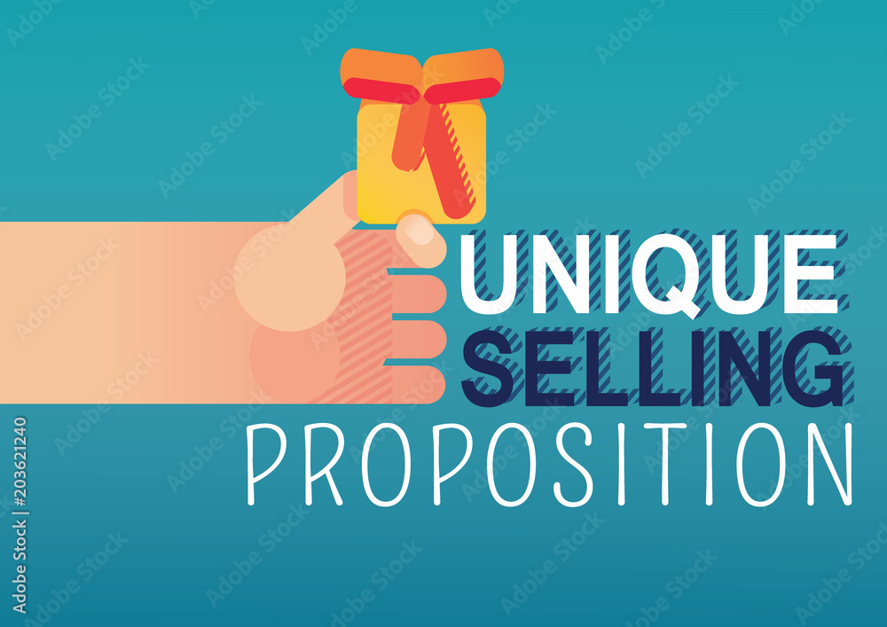 Unique selling proposition concept vector illustration Stock Vector ...