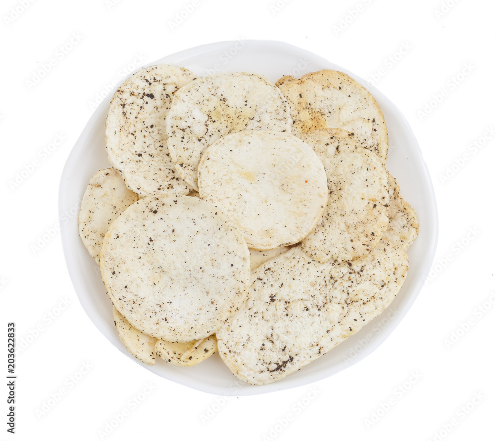 Indian Spicy Potato Chips Also know as Aloo Papri, Aloo Papdi, Alu ...