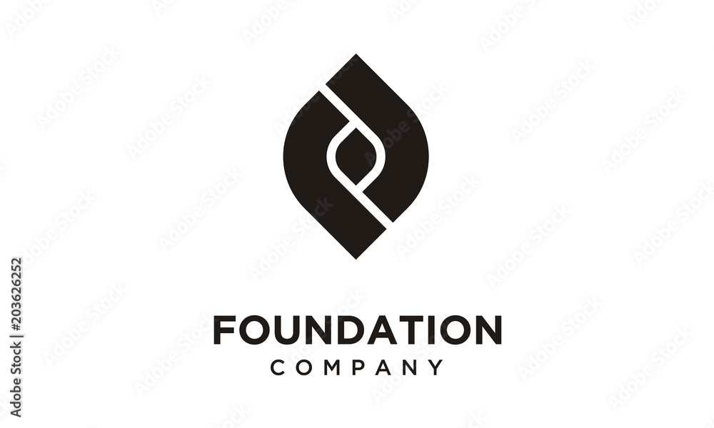 Initial F logo design inspiration Stock Vector | Adobe Stock