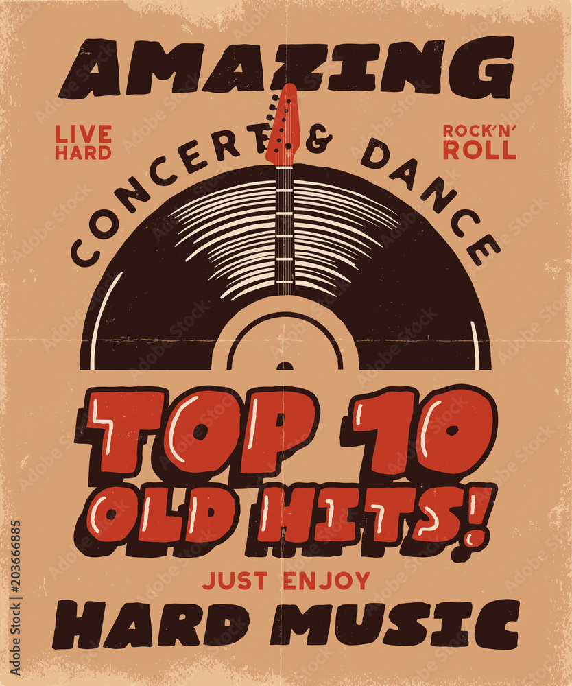 Type Music Posters