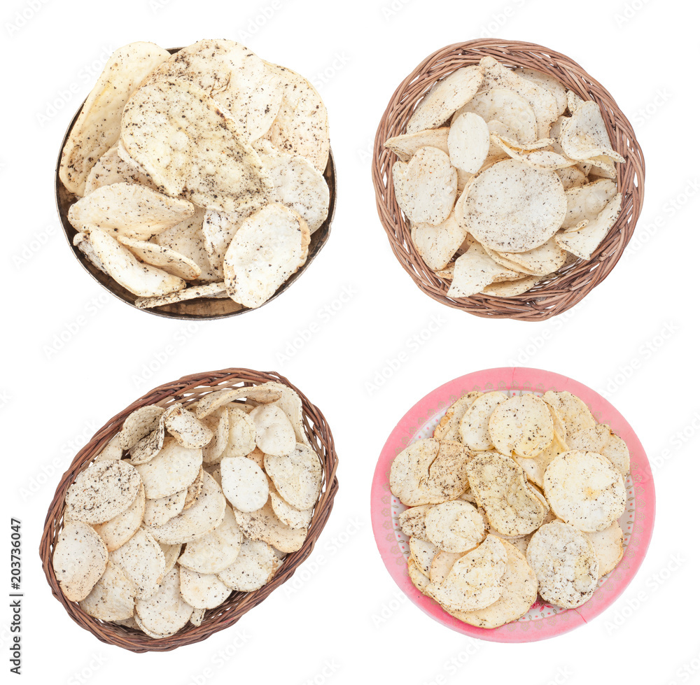 Indian Spicy Potato Chips Collection Also know as Aloo Papri, Aloo ...