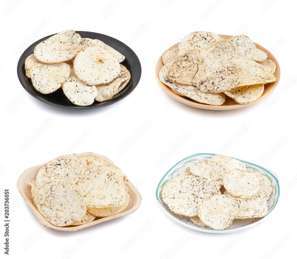 Indian Spicy Potato Chips Collection Also know as Aloo Papri, Aloo ...