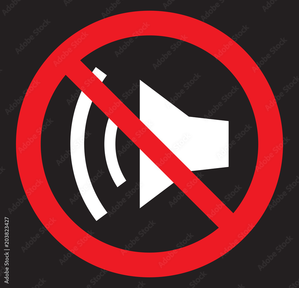 Silence Sign Png