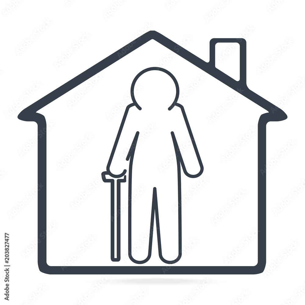 Care Home Clipart Icons