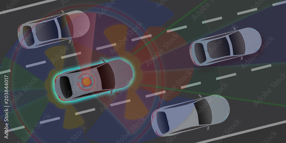 adi64 AutonomousDrivingIllustration - light detection and ranging ...