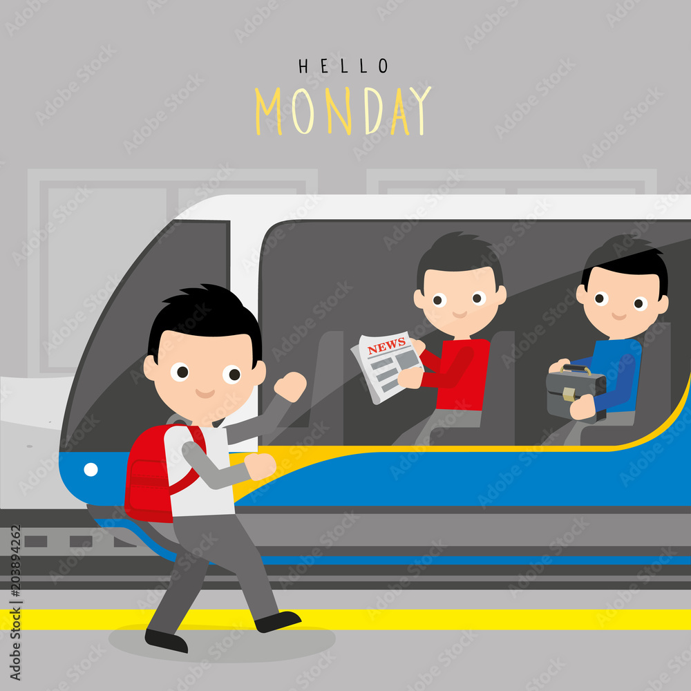 Electric Train Station Public Metro Underground Subway Railway City ...