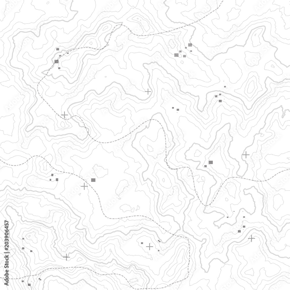 Topographic map background concept with space for your copy. Topography ...