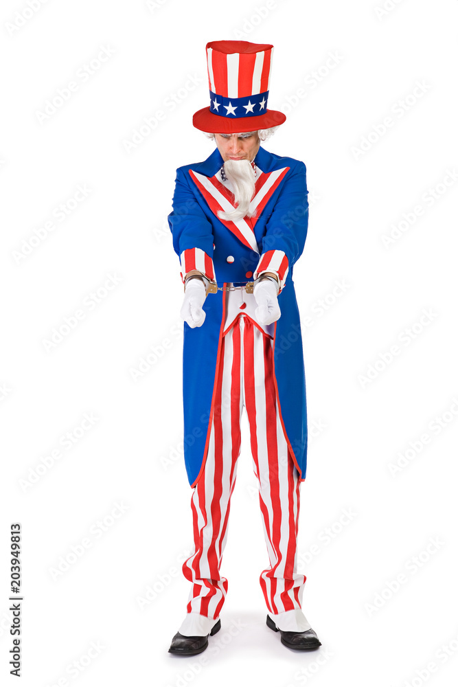 Uncle Sam Full Body Vector