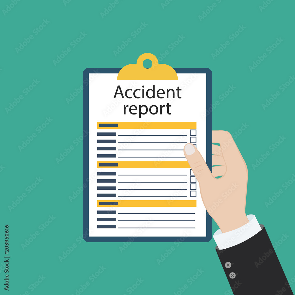 Accident Report Clip Art