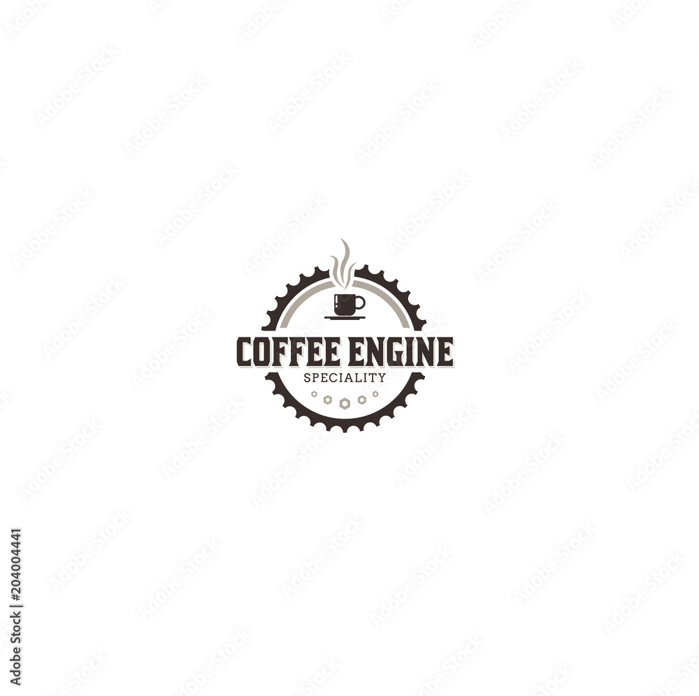 best original logo and designs concept inspiration for coffee engine ...