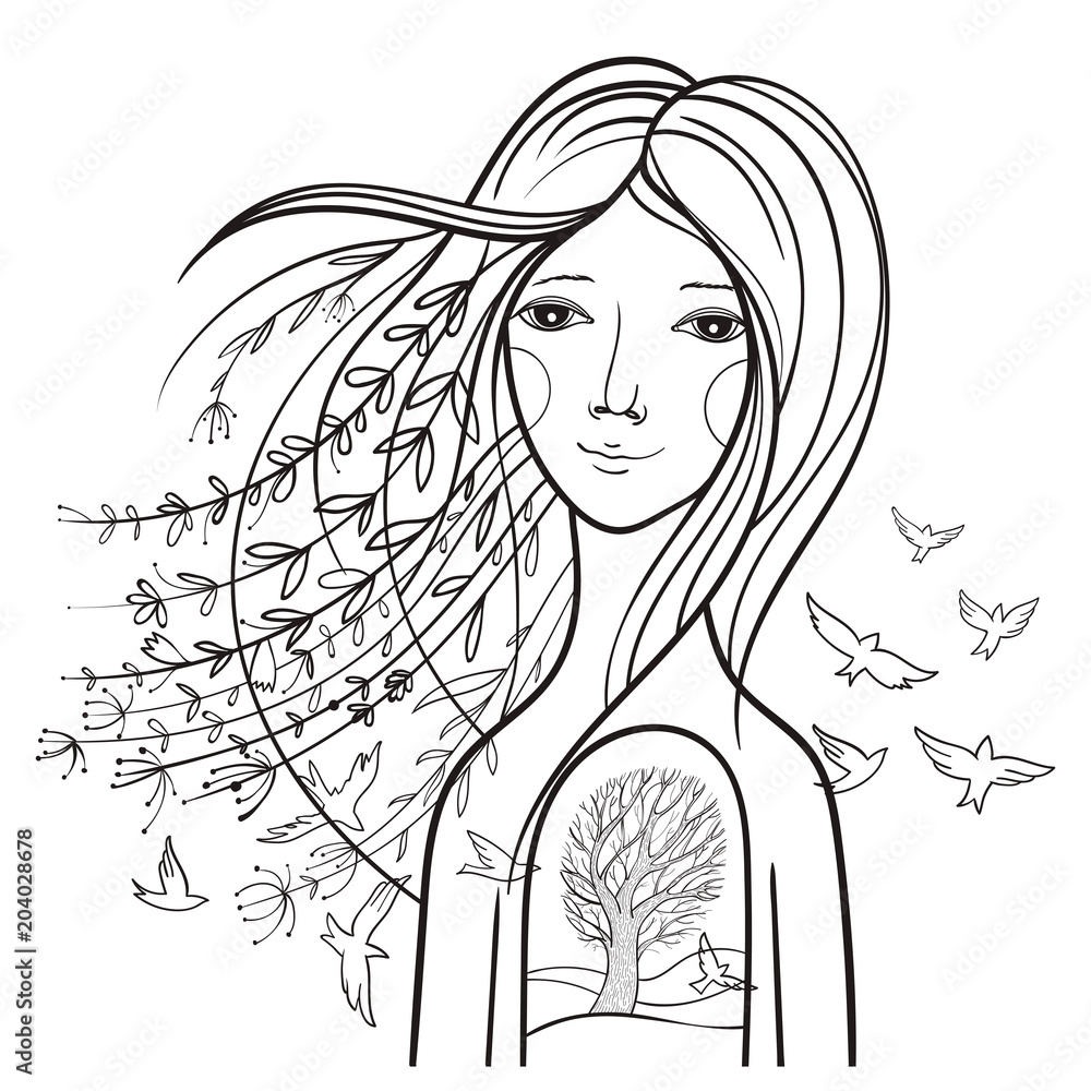Harmony In Nature Drawing