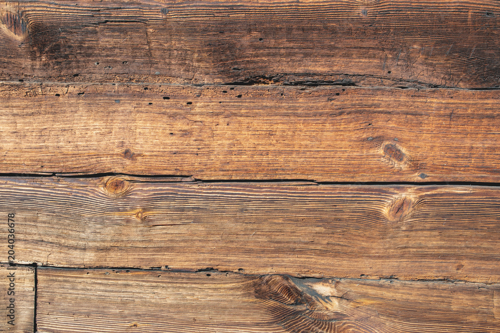 Old wood structure, wood pattern, plank, board. 200 years old wooden ...