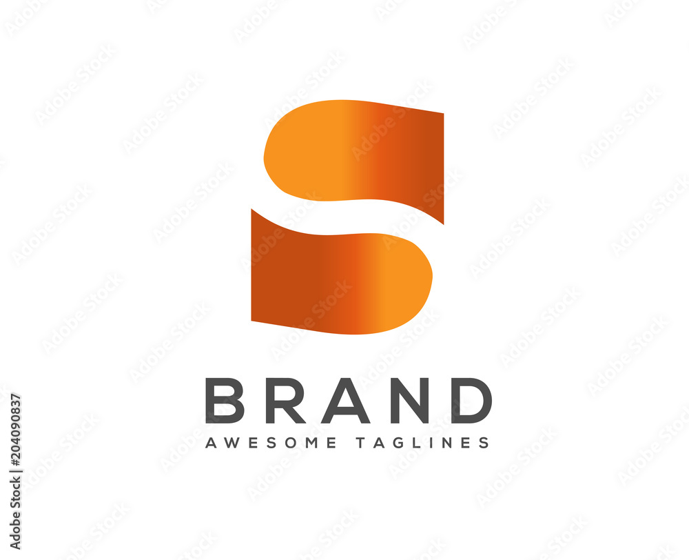 Vecteur Stock Letter S logo icon design template elements. Logo initial ...