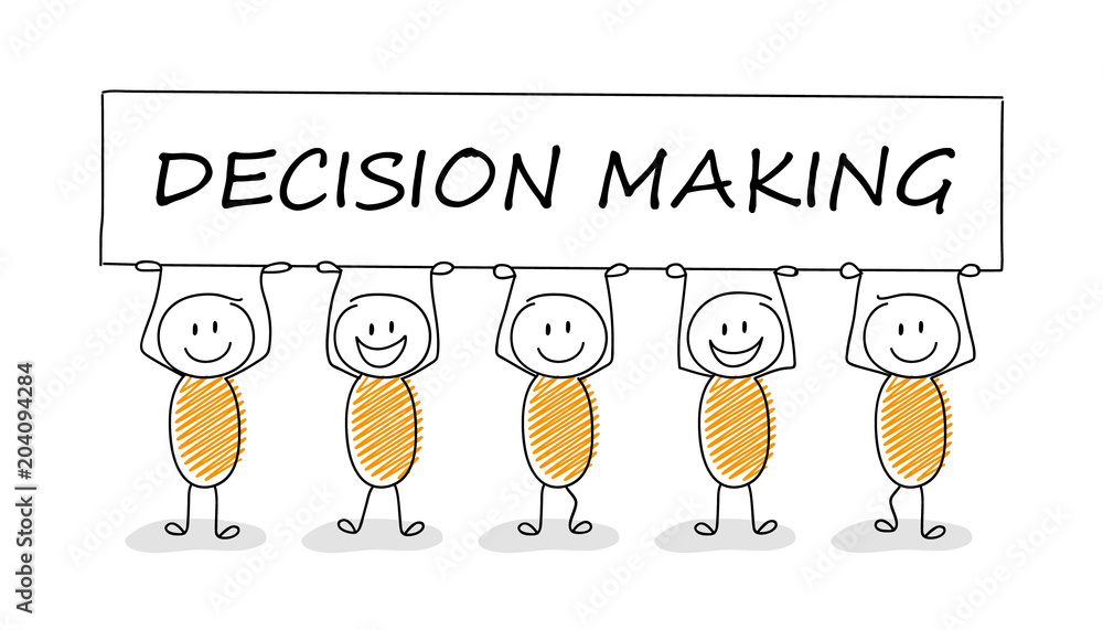 Business illustration concept with cartoon stickman holding board with ... Business illustration concept with cartoon stickman holding board with ...