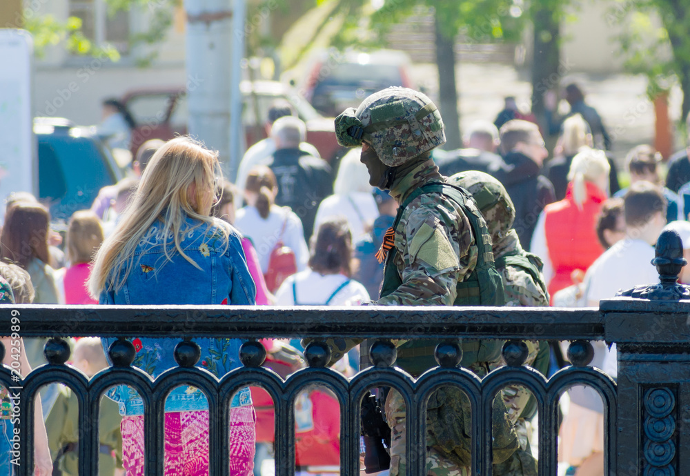 Soldiers of russian army special forces Stock Photo | Adobe Stock