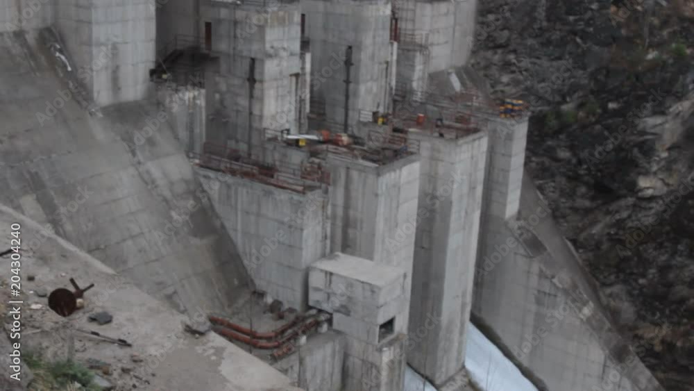 Energy of India. Construction of giant hydroelectric dam on Parvati ...