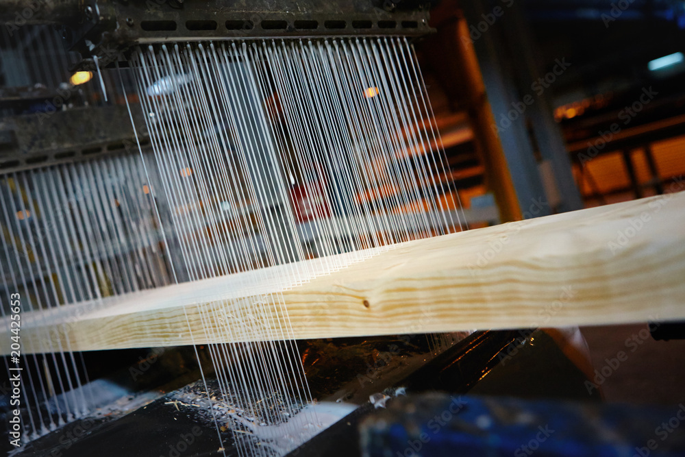 production of laminated veneer lumber Stock Photo | Adobe Stock