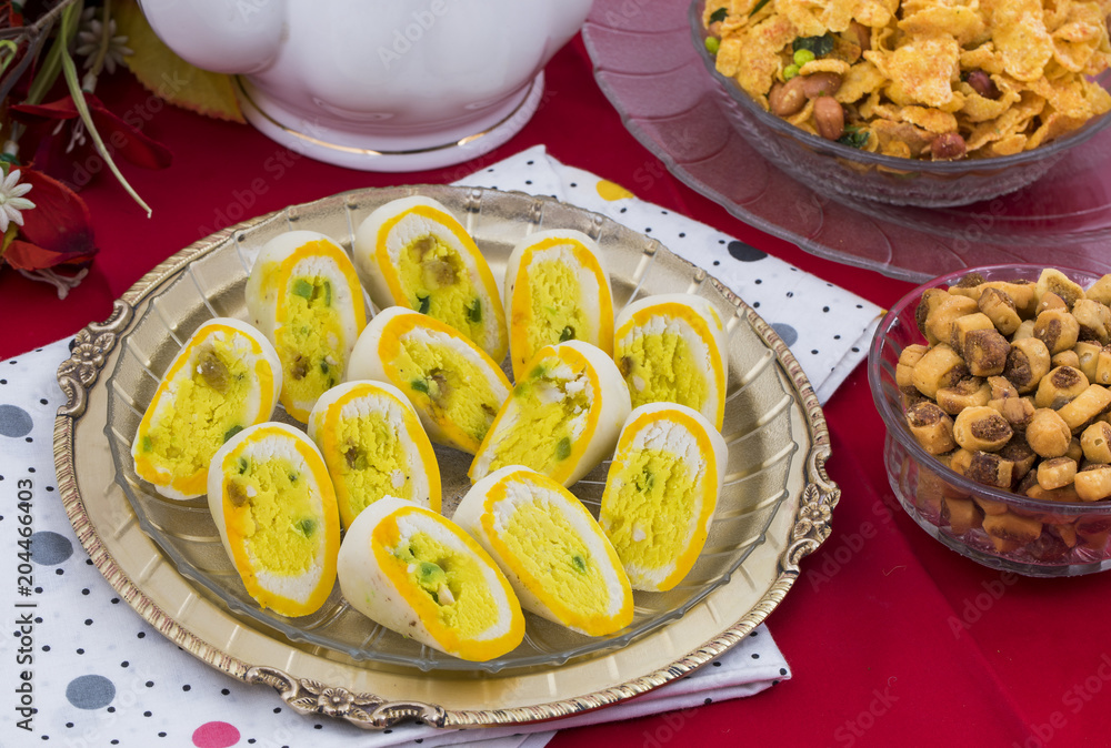Indian Sweet Food Barfi Also Know as Dry Fruits Sweet, Mithai, barfee ...
