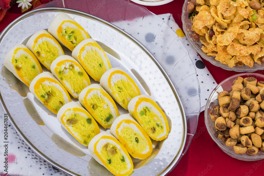 Indian Sweet Food Barfi Also Know as Dry Fruits Sweet, Mithai, barfee ...