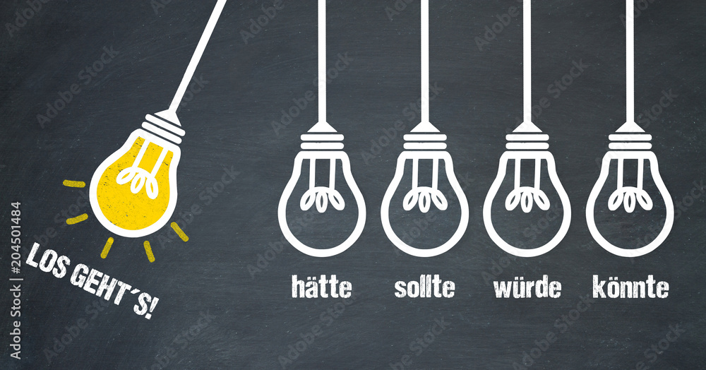 Los geht´s! / Motivation / Konzept ภาพถ่ายสต็อก | Adobe Stock