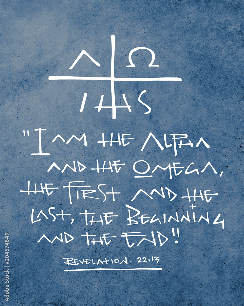 Religious christian phrase ink illustration Stock Illustration | Adobe ...